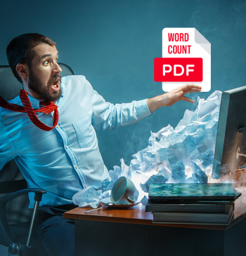 How To Solve Problems With PDF Files. Word Count by AnyCount.