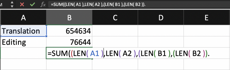 How To Do An Excel Character Count Count Characters In XLS Easily 