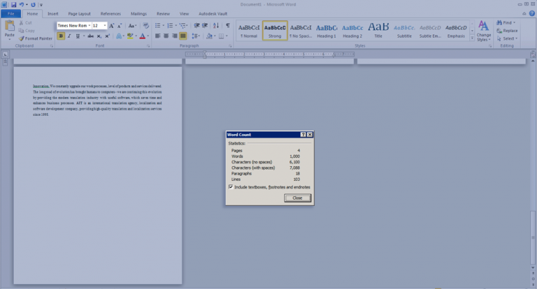 How many pages is 1000 words? The page amount can vary from...
