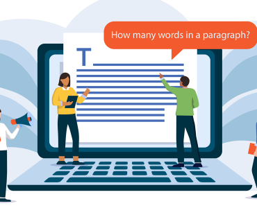 How many words in a paragraph? Commercial writing and translation.